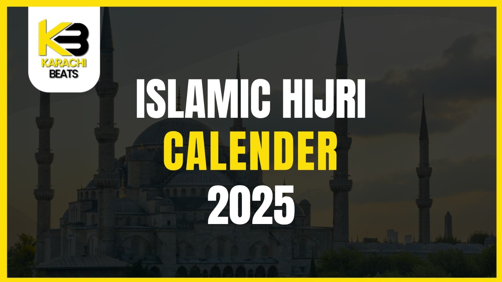 Best Islamic Calendar 2025 | Hijjri Calender 1446-1447